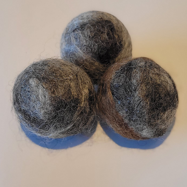 lamb wool cat toys - Telderer's Rainbows End Farm