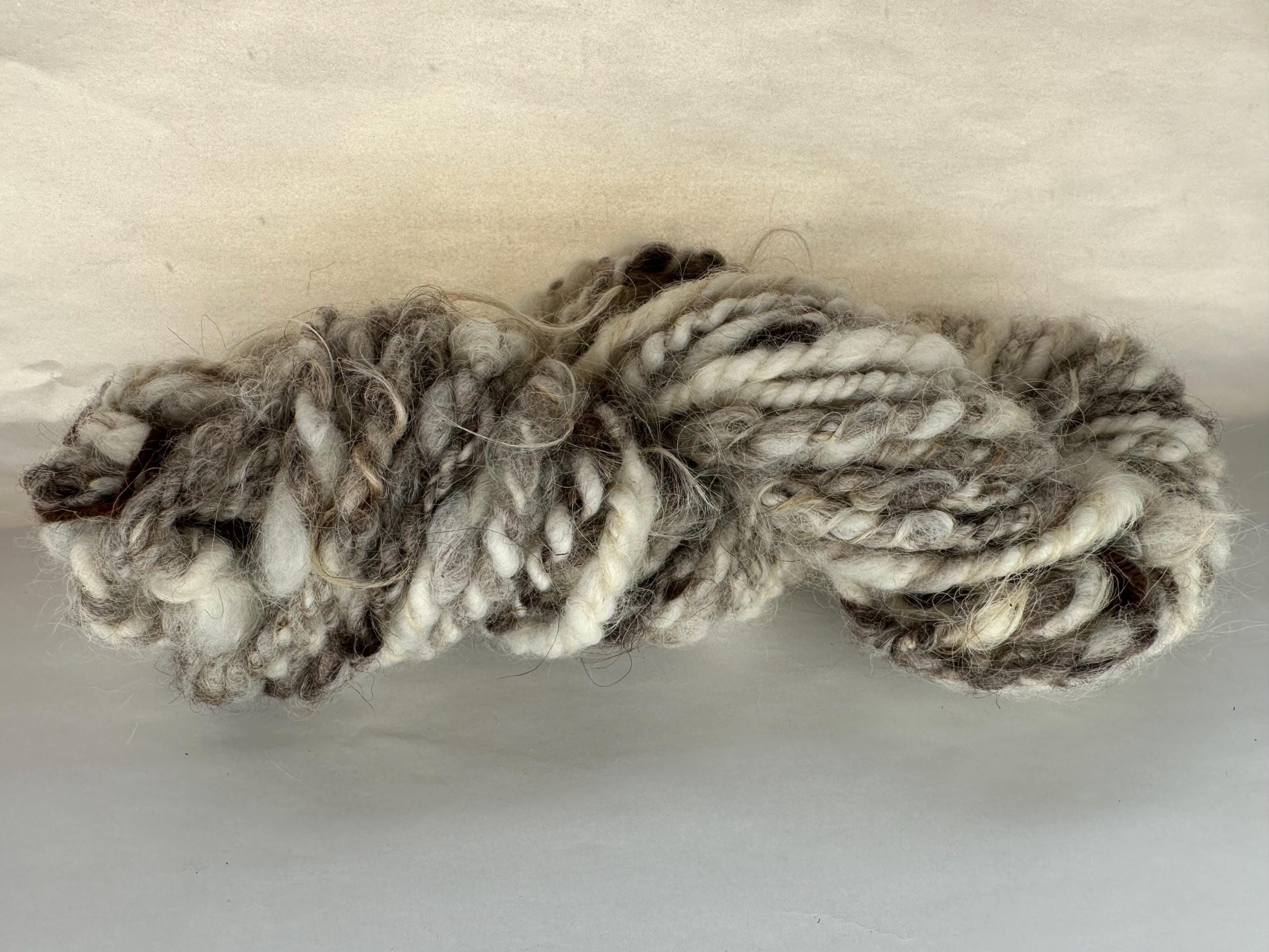 Beach Blend Yarn - Textured Natural Gray & Light Brown Yarn for Knit ...